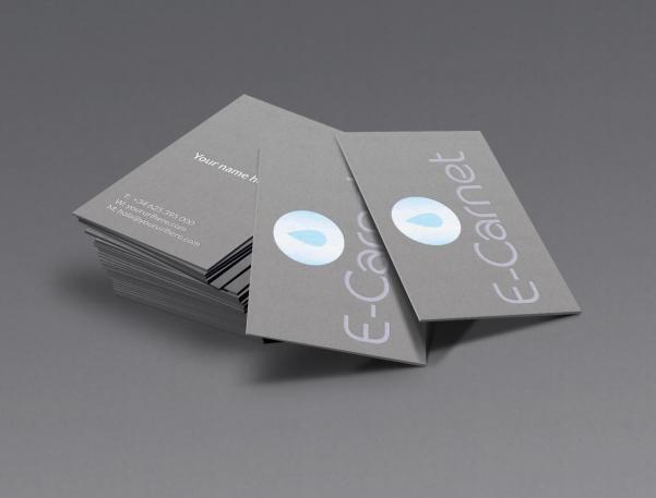 Designs de Aurélie Duret - LOGO "E-CARNET"