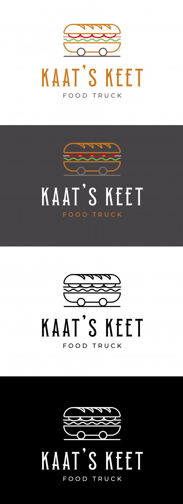 Ontwerpen van cupcake - logo Kaats Keet kaat’s keet
