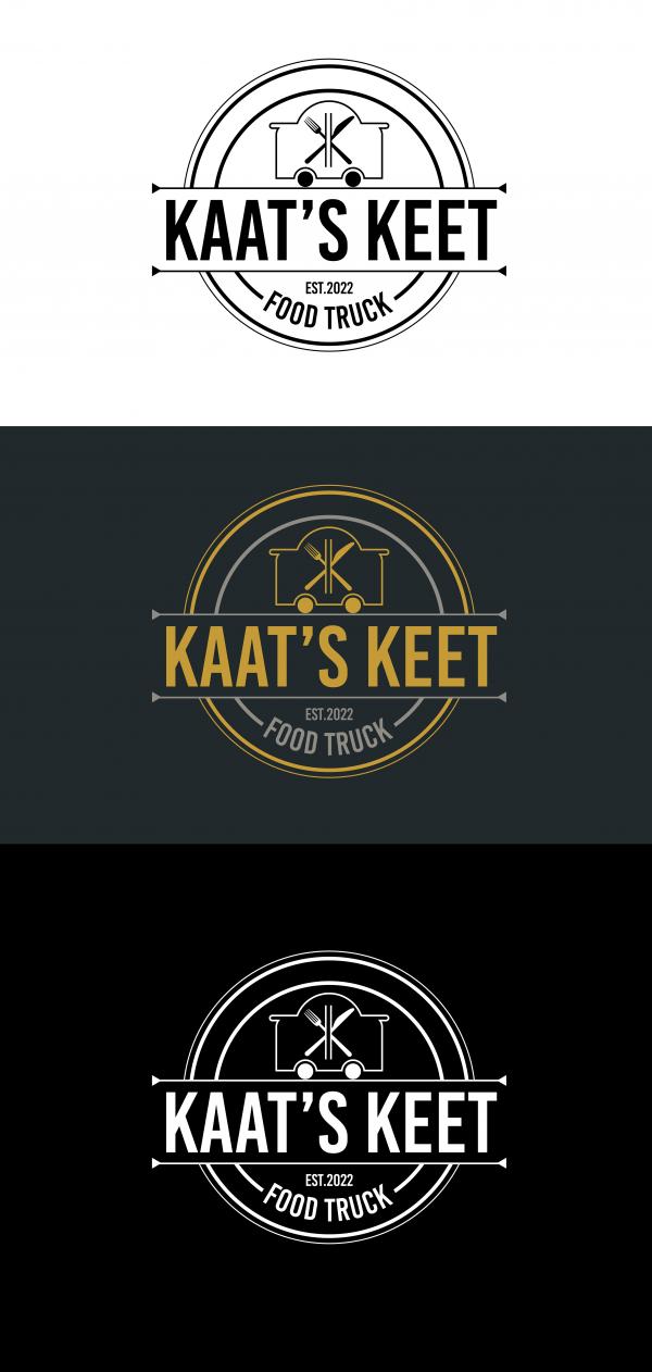 Ontwerpen van cupcake - logo Kaats Keet kaat’s keet