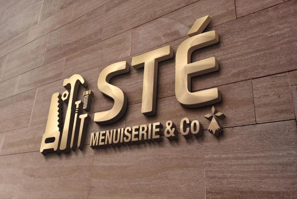 Menuiserie Design Logo Logo De Menuiserie Et Menuiserie, Logo