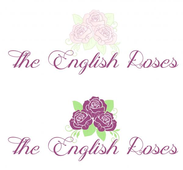 Designs by plumegraphisme - Logo for 'The English Roses'