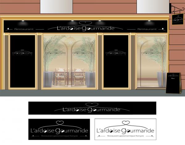 Designs de ValyH - Besoin logo pour Restaurant gastronomique chic L ...