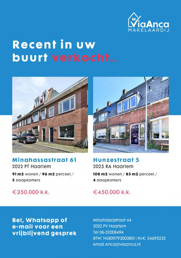 Ontwerpen van Gerrit Jan Pijffers - Flyer voor makelaar om nieuwe ...