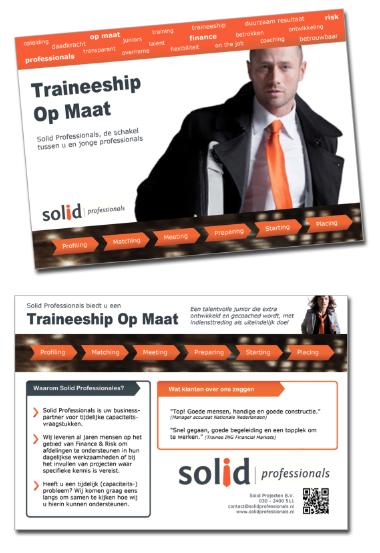 Ontwerpen van Paulien28 - Verkoopondersteunende Flyer/leaflet voor ...