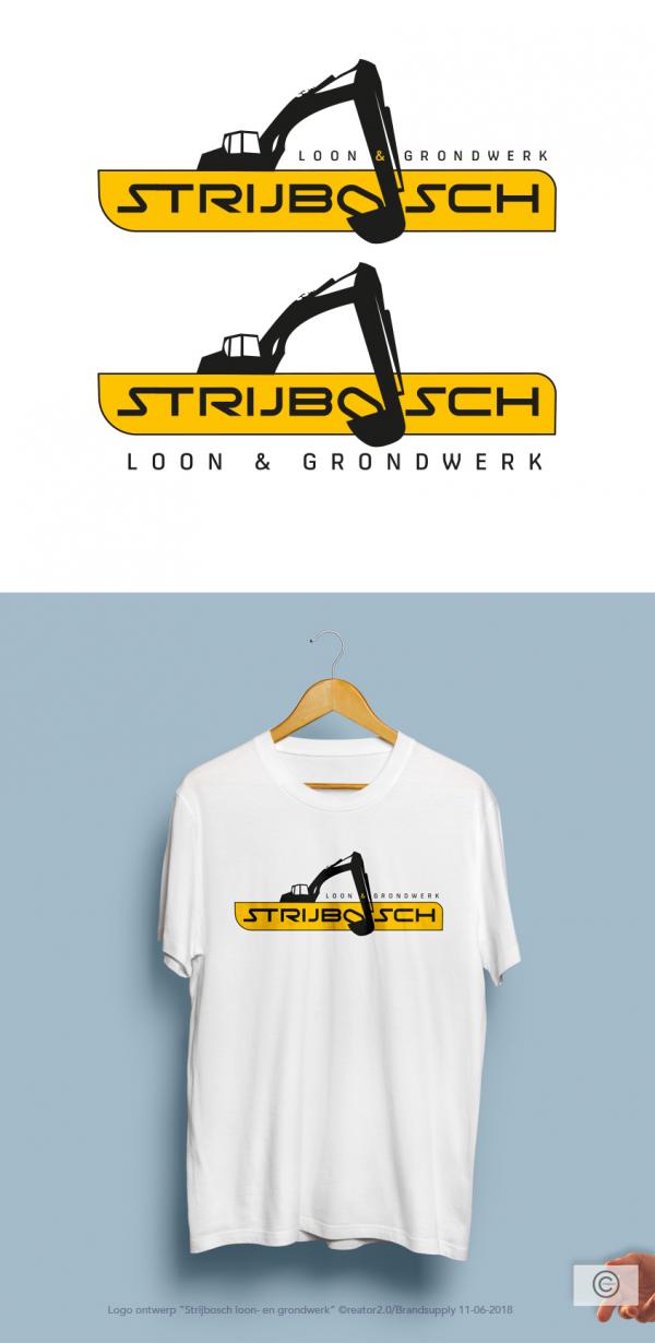 Ontwerpen van Creator 2.0 - Logo voor Strijbosch Loon- en Grondwerk