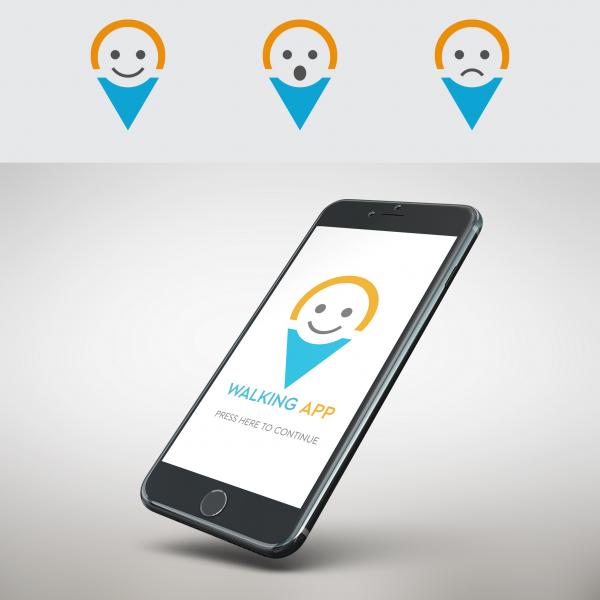 Designs by MEXXE DESIGN - Logo interactive walking app