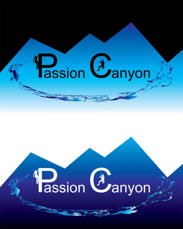 Designs by krisi - Adventurous logo for an outdoor company (canyoning)