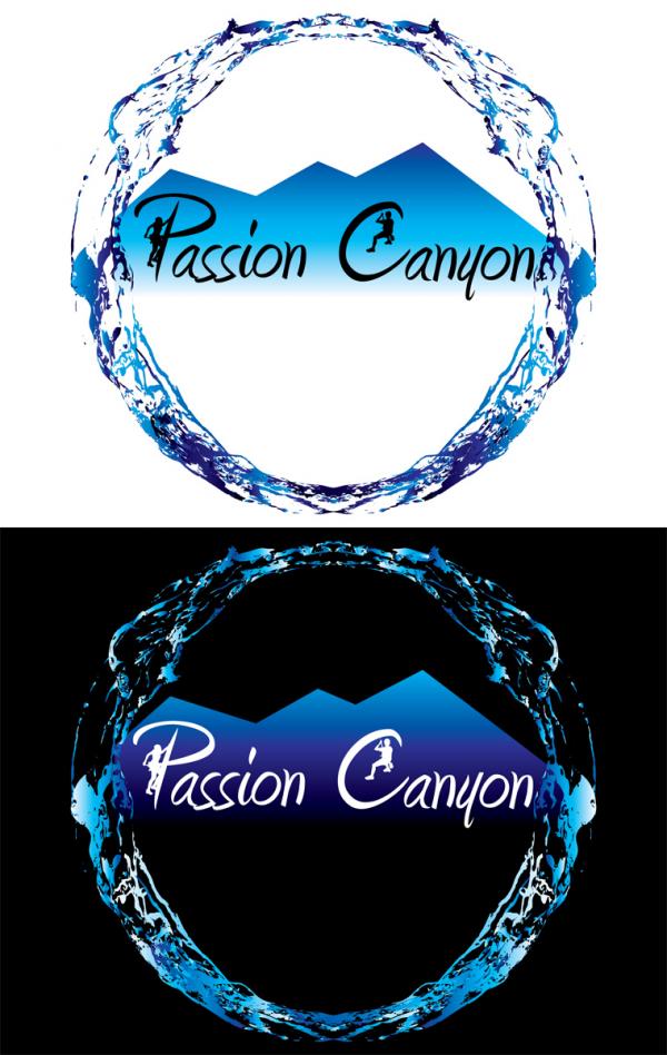 Designs by krisi - Adventurous logo for an outdoor company (canyoning)