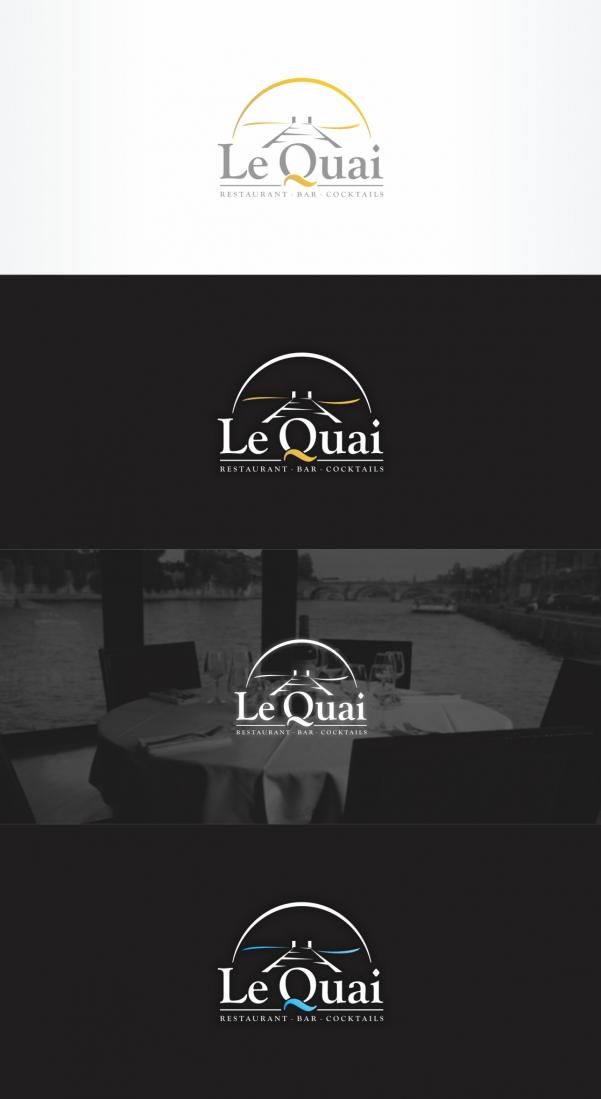 Designs de Misa84 - LOGO NOUVEAU RESTAURANT : LE QUAI