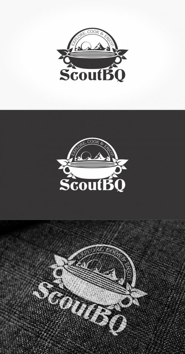 Designs By Misa84 Sturdy Logo For ScoutBQ Outdoor Cooking BBQ