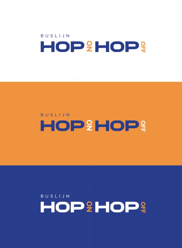 Designs by Y-graphic design - Logo for the Hop on Hop off busline
